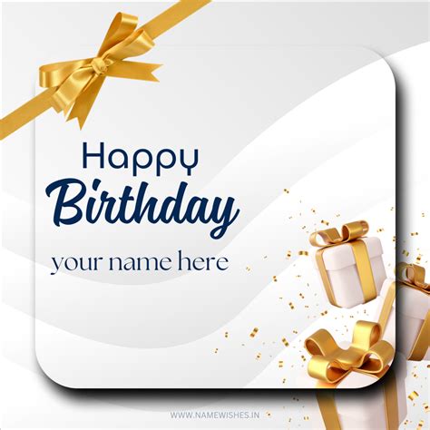 Personalized Birthday Cards With Name And Photo Namewishes