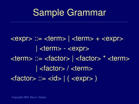 PPT Programming Language Concepts CIS 635 PowerPoint Presentation