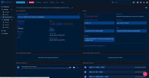 Artifact File Not Included In Stream Files Extensions · Issue 2247 · Opencti Platformopencti