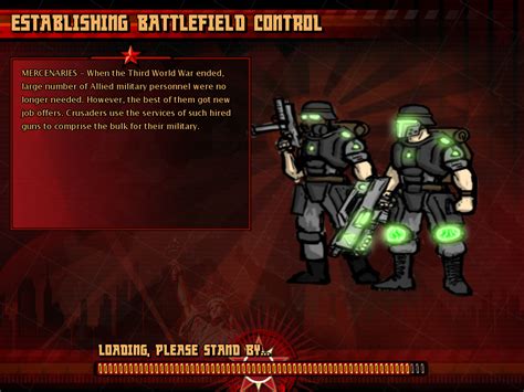 Mercenaries Loading Screen Image Red Alert 3 Entropy Mod For C C Red Alert 3 ModDB