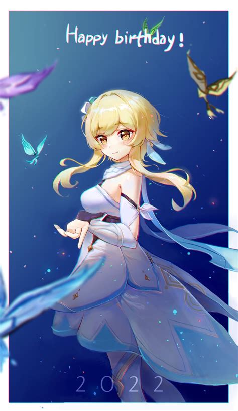 Lumine And Crystalfly Genshin Impact Drawn By Kulianrentizhong Danbooru