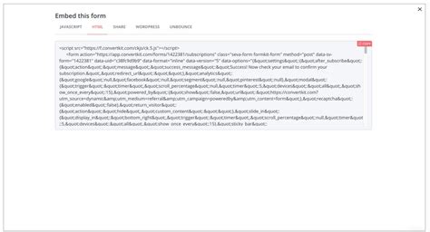 How To Embed A Convertkit Form Into Squarespace