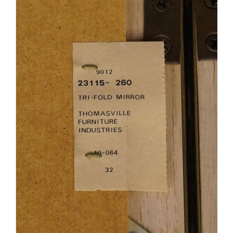 thomasville furniture scenario collection contemporary coastal style 58 bleached wood tri fold