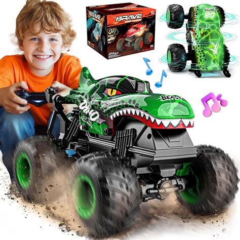 Monster Truck Toys Remote Control Monster Truck With Light And Music
