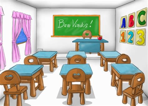 Desenhos Da Sala De Aula Revoeduca