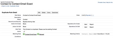 How To Activate Salesforce Duplicate Rules