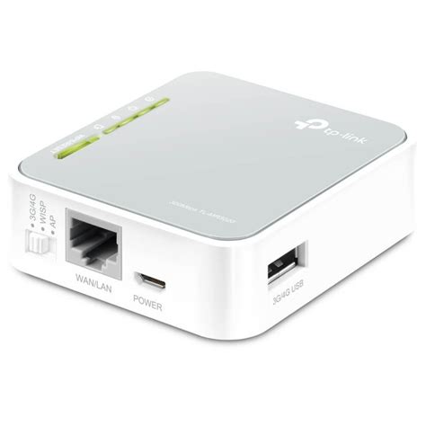 TP Link Portable 3G 4G Wireless N Router Requires USB Modem GeeWiz