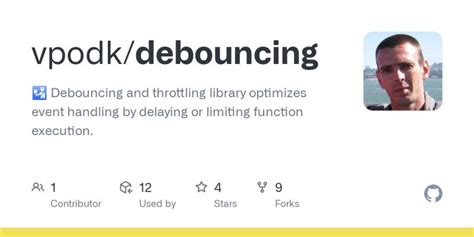 Valentyn P On Linkedin Github Datamartdebouncing 🛂 Debouncing And Throttling Events Module