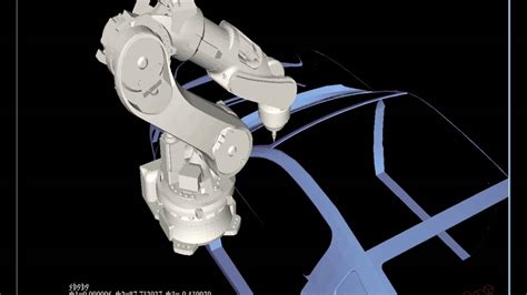 Continuous Path Tracking Using Industrial Robot Youtube