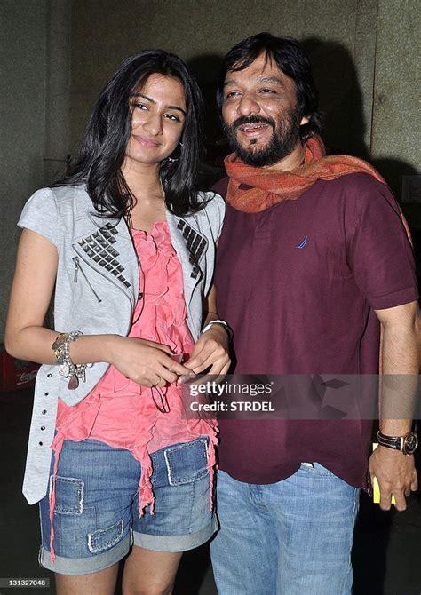 Indian Playback Singer Roop Kumar Rathod And His Daughter Riva Pose