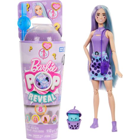 Barbie Pop Reveal Bubble Tea Series Doll Purple Htj19 Barbiepedia