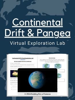 Continental Drift And Pangea Virtual Exploration Lab By Building Brix Of