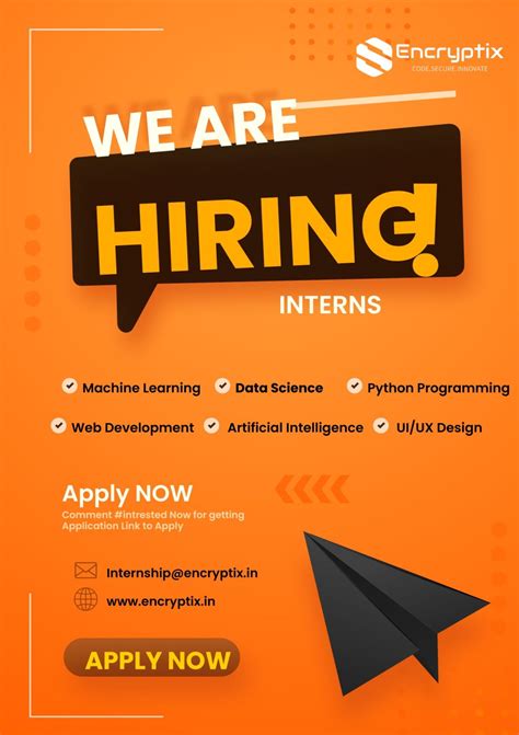 Encryptix On Linkedin Workfromhome Interested Hiringalert Internship
