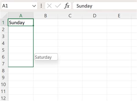 How To Autofill Days Of The Week In Excel 3 Examples