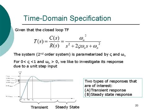 Chapter 4 Transient Steady State Response Analysis 1