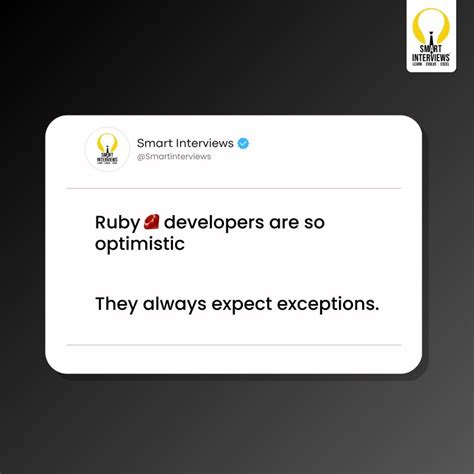 Smart Interviews On Linkedin Codinglife Rubyonrails Developers