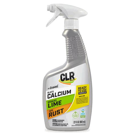 CLR Calcium Lime And Rust Remover Free Clear CLR Brands