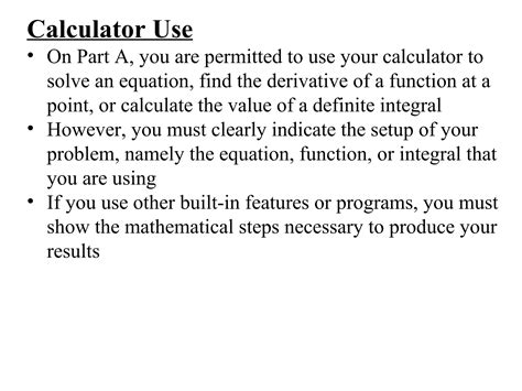 Calculus Review Fr Intro Ppt