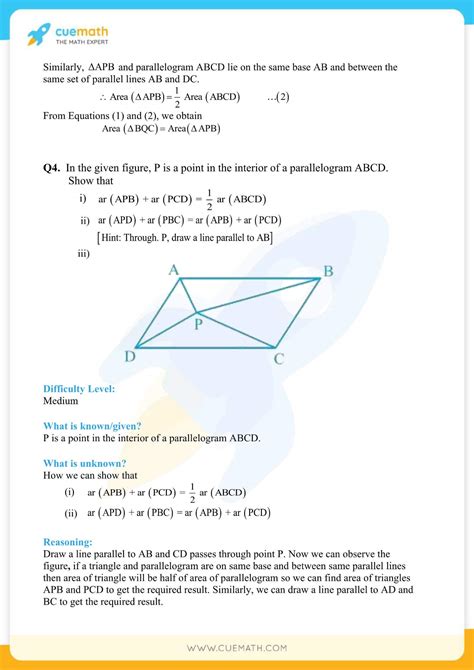 Ncert Solutions Class 9 Maths Chapter 9 Exercise 9 2 Free Pdf Download