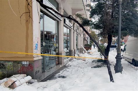 რეზონანსდეილი ქალს შენობის სახურავიდან ჩამოვარდნილი თოვლის მასა დაეცა