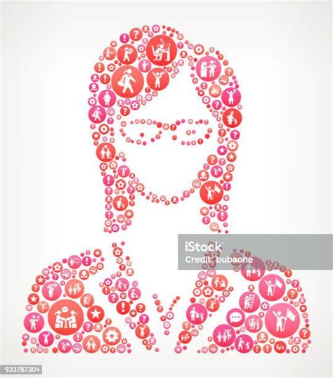 여자의 얼굴 초상화 여자 여자 전원 아이콘 벡터 배경 걷기에 대한 스톡 벡터 아트 및 기타 이미지 걷기 교육 그라데이션 Istock