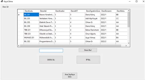 GitHub Metsanchez Course And Transcript Management System