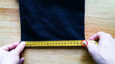 Jeans Leg Opening Measurement