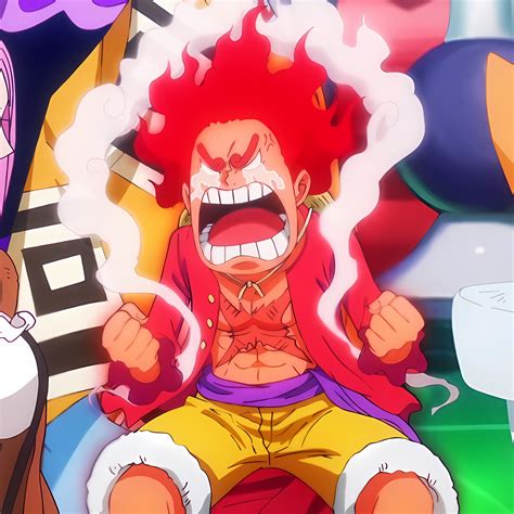 Luffy Gear 5 Red Artofit