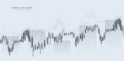주식 시장 및 거래소 주식 시장 투자 거래의 촛불 스틱 그래프 차트 주식 시장 데이터 강세 점 그래프의 추세 벡터 그림입니다 가벼운에 대한 스톡 벡터 아트 및 기타 이미지