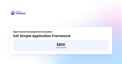 saf simple application framework