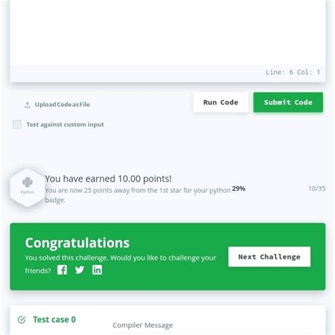 Venkatesh Deshmukh On Linkedin Python Hackerrank Started