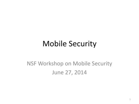 Ppt Mobile Security Market Powerpoint Presentation Free Download Id 12515656