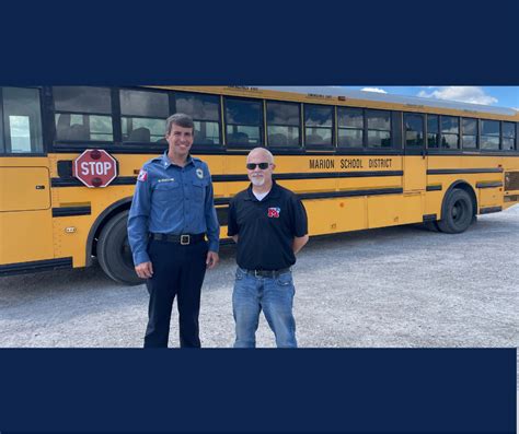 msd donates bus to emergency response and preparedness program marion