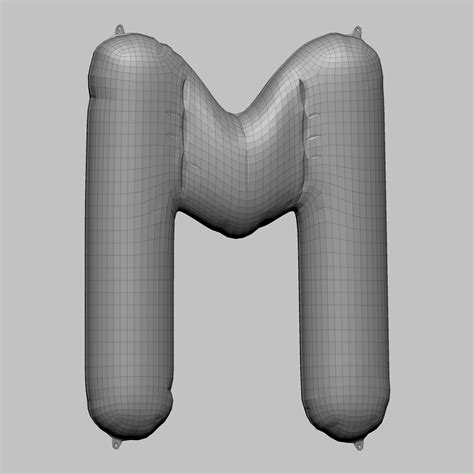 호일 풍선 금 M 3d 모델 16 Max Fbx Obj Ztl Free3d