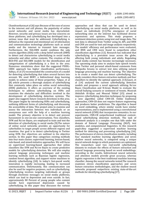 Binary Text Classification Of Cyber Harassment Using Deep Learning Pdf