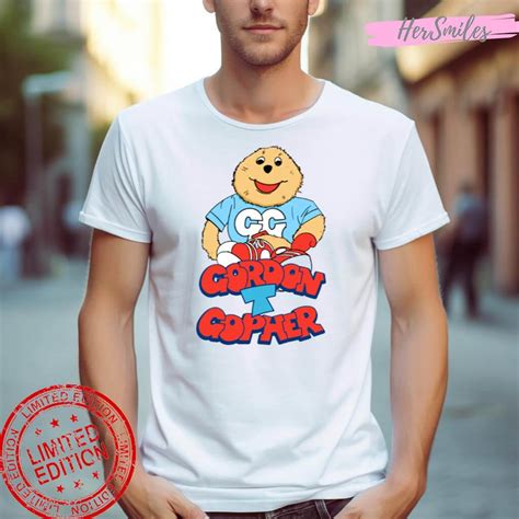 Gordon The Gopher Shirt Hersmiles