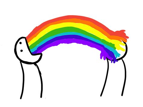 Rainbow Puke By Infinityskye On Deviantart