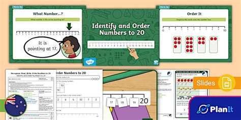 Phase 1 Number Structure Identify And Order Numbers To 20 Lesson 6