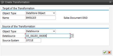 Dso Step By Step Part 1 Of 2 Creation Extra Sap Community