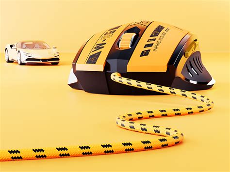 Inphic W6 Wired Gaming Mouse 12800 Dpi High Precision 6 Programmable Buttons