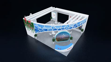 展台搭建公司 展览布置 一个精致的设计可以极大的吸引展位的人流 哔哩哔哩
