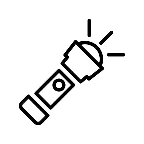 Premium Vector Torchlight Icon