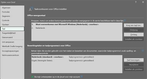 Excel 365 Nederlands Of Engels Promista Portfolio Programma Projectmanagement Pmo