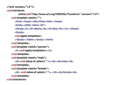 Ppt Xml Name Spaces Powerpoint Presentation Free Download Id 618672