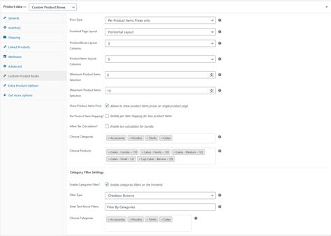 Custom Product Boxes WooCommerce Marketplace