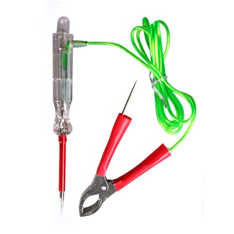 Car Circuit Tester Pen Auto Fuse Test Probe Light Tool For 6v 12v 24v Dc Voltage