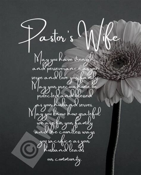 Pastor S Wife Print Gift Ideas Pastor S Wife Thank You Pastor S Wife Appreciation Pastor S Wife