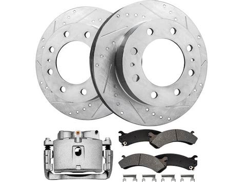Front Brake Pad Rotor And Caliper Set Compatible With 2001 2010