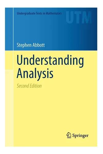 Libro Understanding Analysis Undergraduate Texts In Mathem Envío Gratis