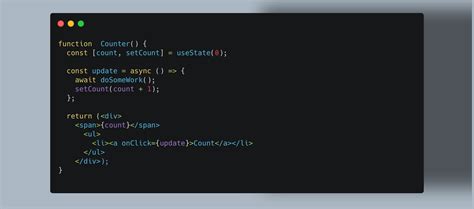 Why Does The Usestate Setter Accept A Function As Argument And When